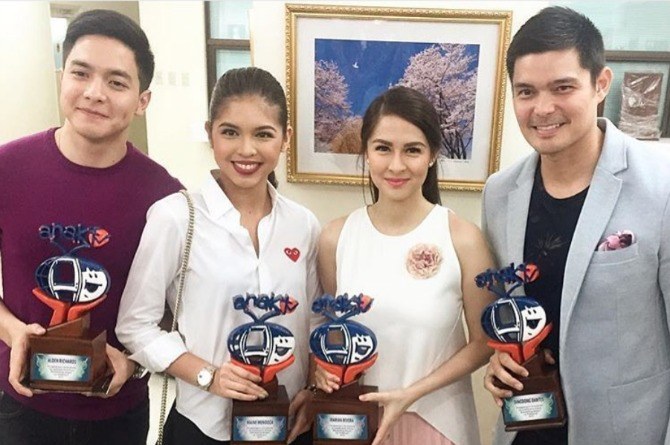 Anak TV awards Makabata seal to DongYan, AlDub and others