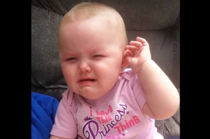 This Baby Girl Has Mastered the Art of Fake Crying