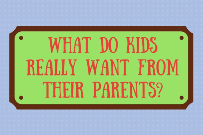 Infographic: What Children Really Want From Their Parents