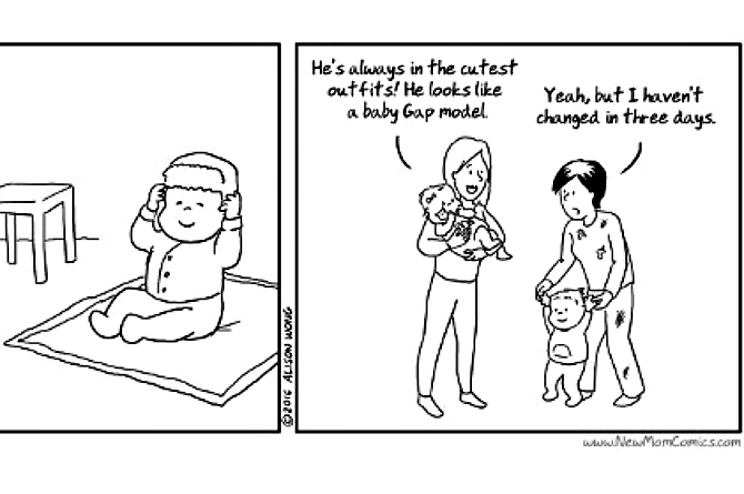 "New Mom Comics: The First Year"; Cartoonist's Hilarious Mommy ...