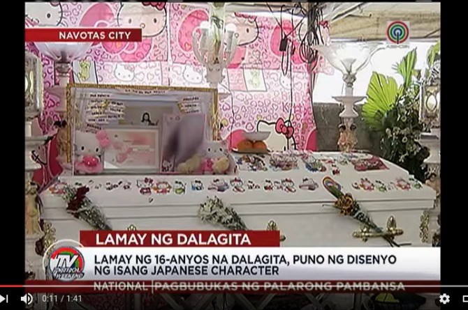 Family Holds Hello Kitty-Themed Wake For Slain 16-Year-Old
