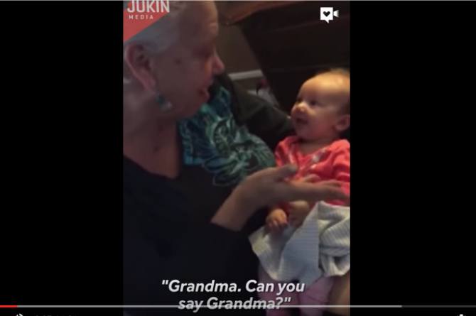 Watch This Deaf Grandmother Teach Her Granddaughter How To Do Sign Language