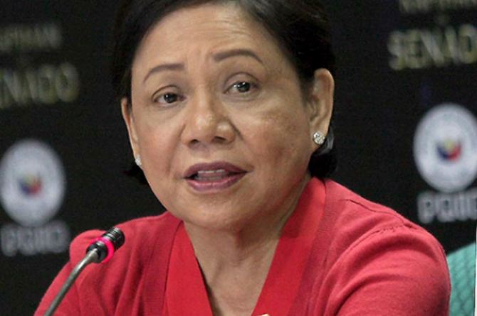 Senator Cynthia Villar: "Unlimited Rice Is Bad For The Health"