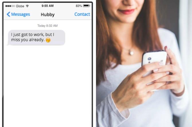 15 Text Messages To Send To Your Wife To Turn Up The Romance