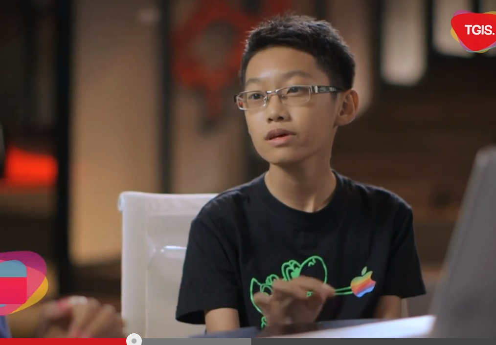 Lim Ding Wen, the world’s youngest Apple IIGS pr