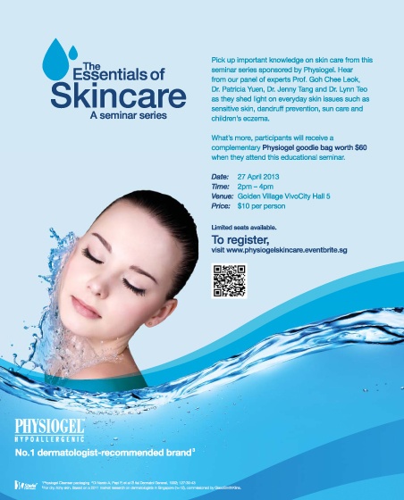 Physiogel's "The Essentials of Skincare" Seminar Series - Singapore