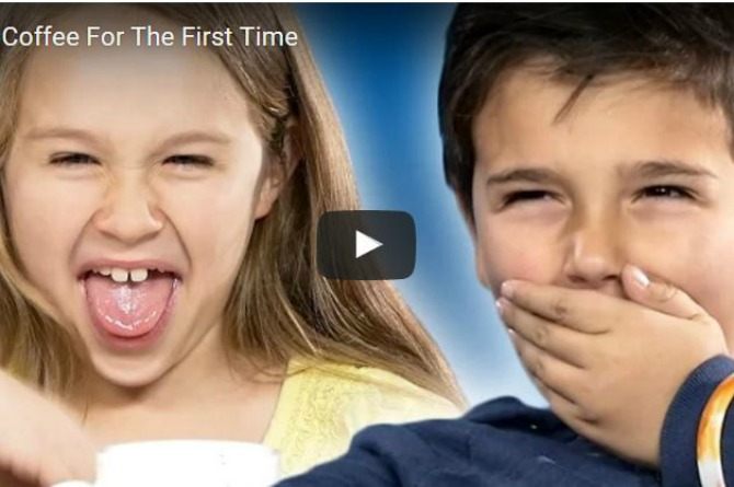 Watch: Compilation Of Kids Try Coffee For The First Time