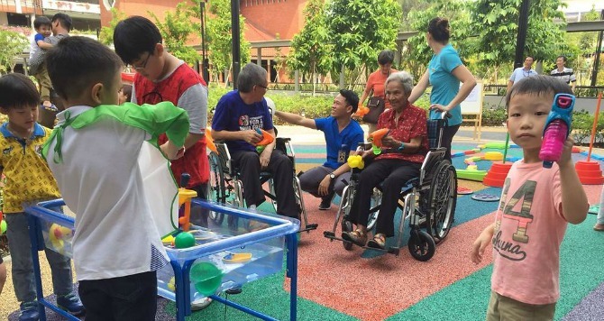 Intergenerational Playground And Daycare Centre At St Josephs Home