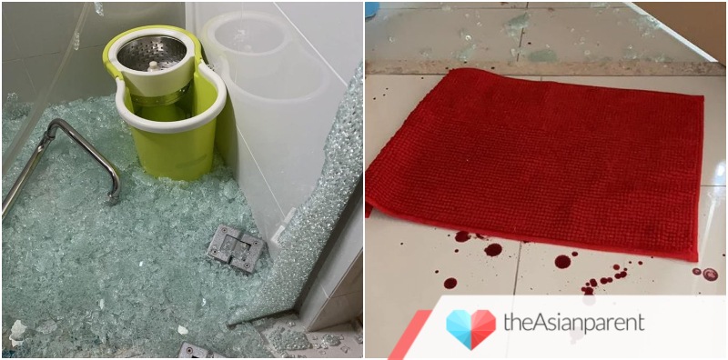 Glass Shower Screen Shattered By Itself Leaving Children Dripping In Blood
