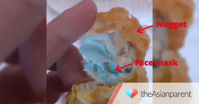 Six-year-old Girl Chokes on Face Mask 'cooked inside' McDonald's Nugget