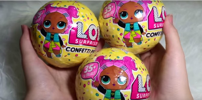 LOL Surprise egg; mirip Kinder Joy dengan harga lebih mahal