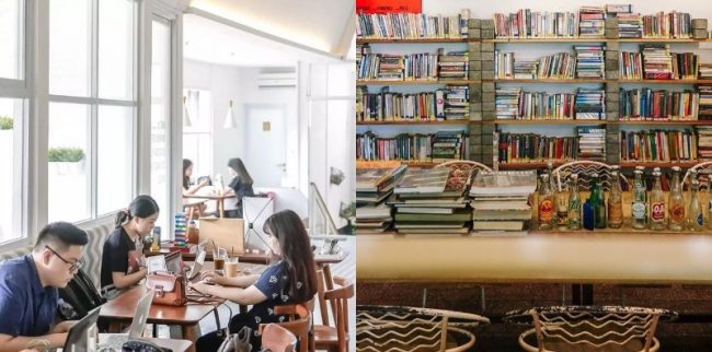 Library Cafe di Bandung, Suasana Cozy Serasa di Rumah Sendiri