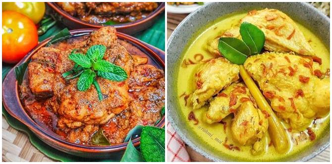 Menu Jamuan Raya Berasaskan Ayam, Murah Dan Mudah Disediakan